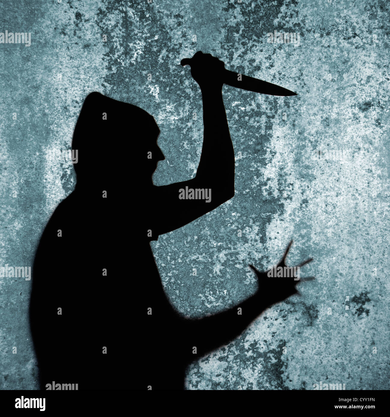 Close up of knife crime scene Stock Photo - Alamy