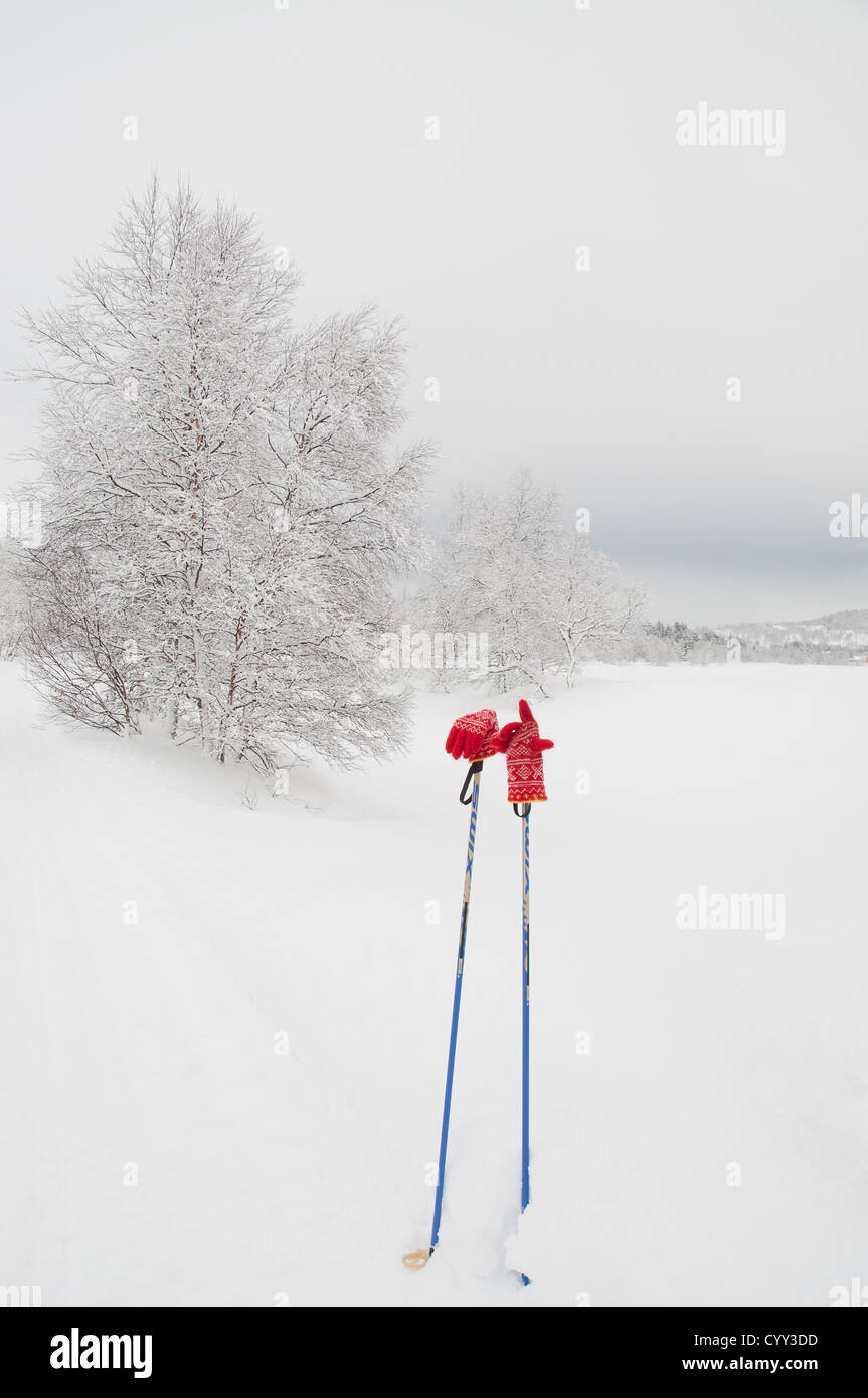 Red poles hi-res stock photography and images - Alamy