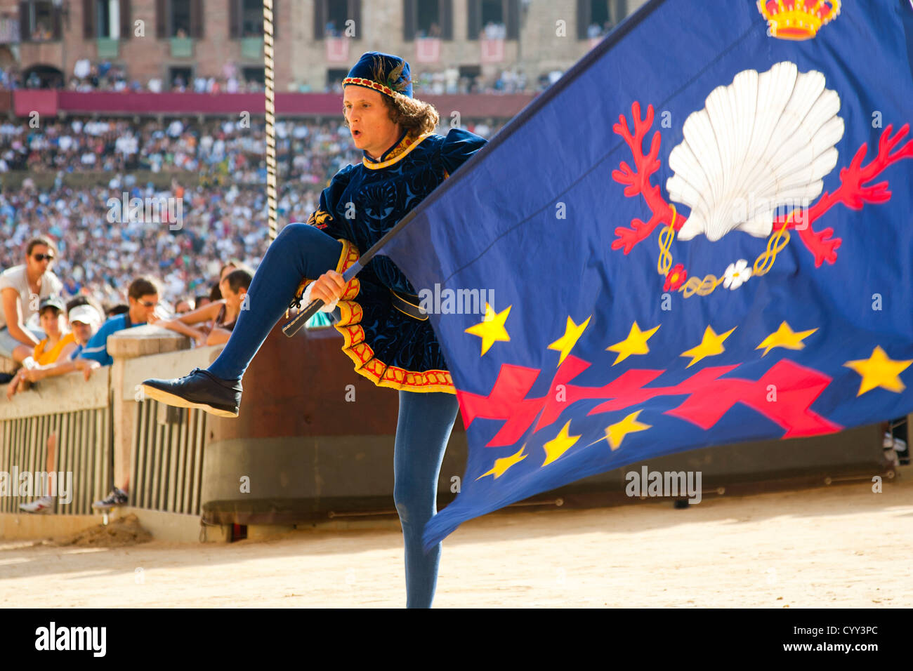 Palio flag waver hi-res stock photography and images - Alamy