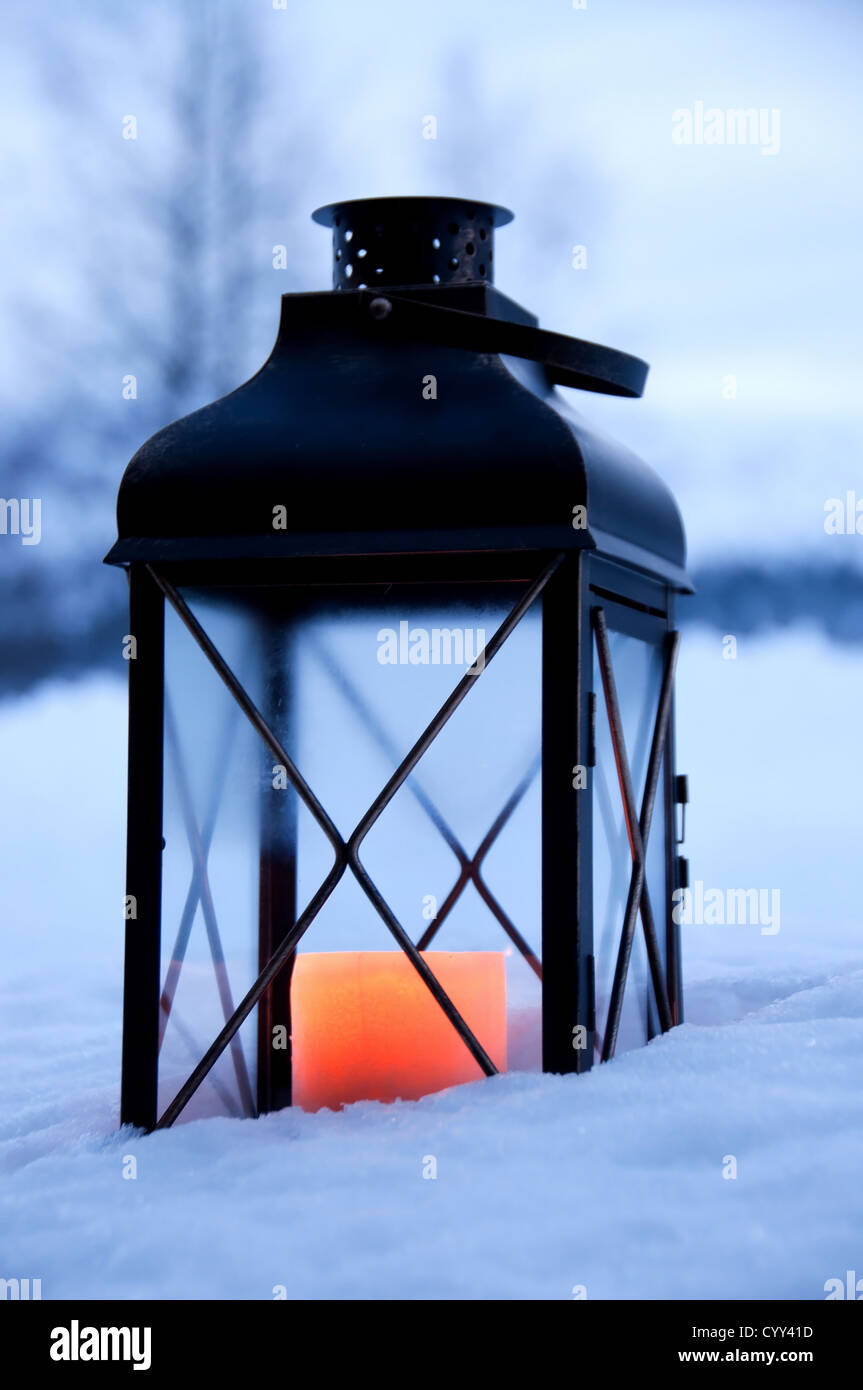 Black iron lantern hi-res stock photography and images - Alamy