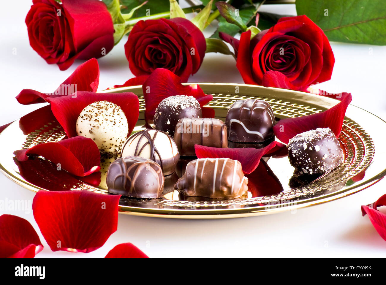 Red Chocolate Roses