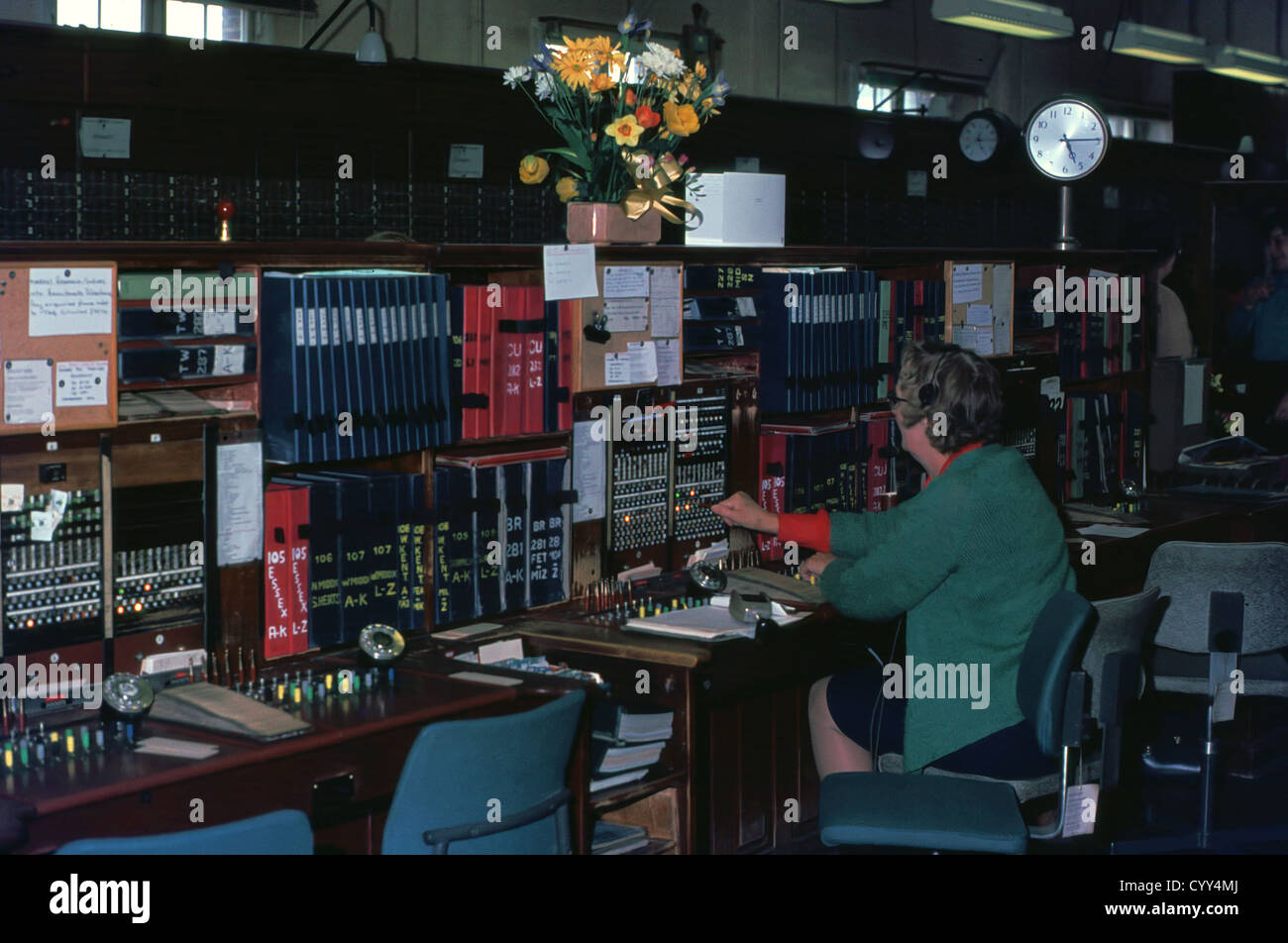 Manual telephone exchange hi-res stock photography and images - Alamy