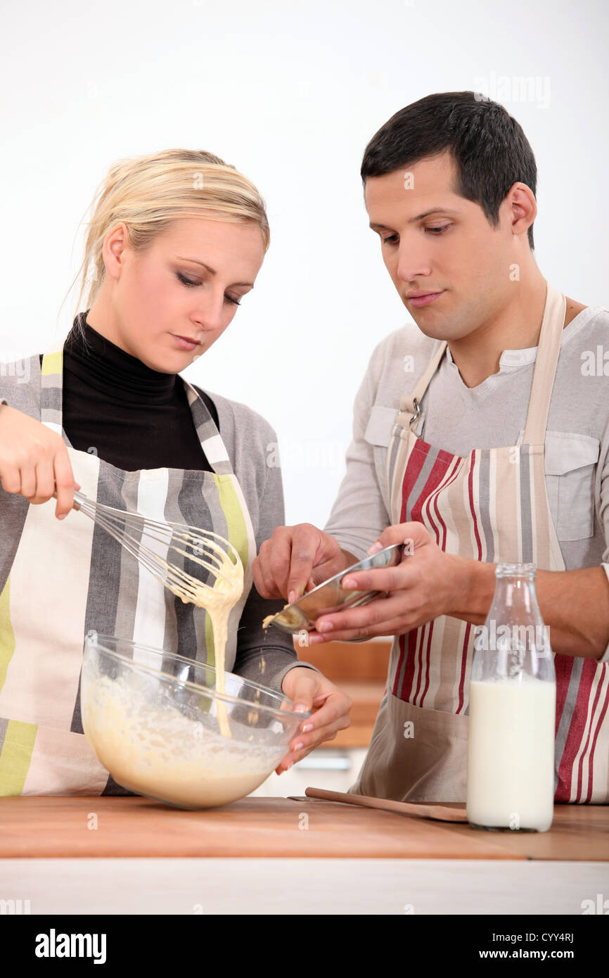 Blend together ingredients hi-res stock photography and images - Alamy