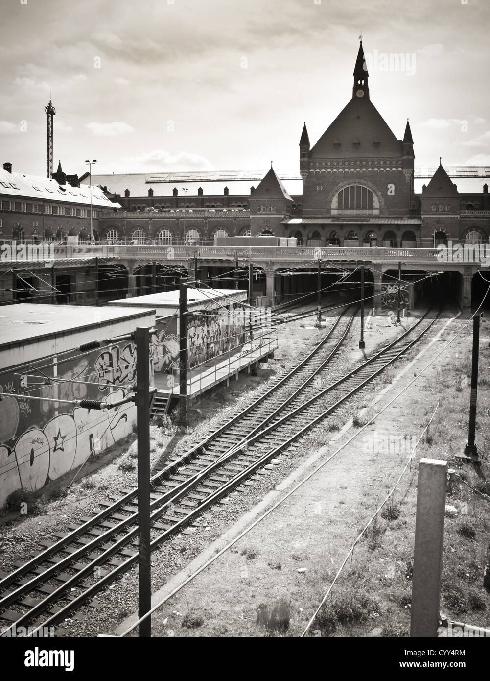 The central trainstation in Copenhagen, Denmark Stock Photo - Alamy