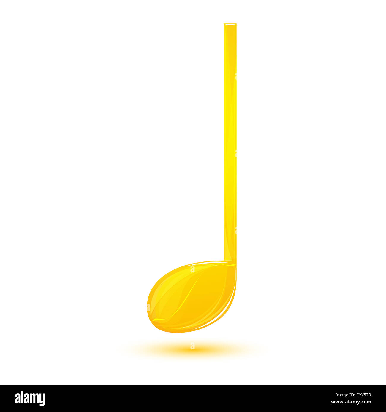 illustration of music text on white background Stock Photo - Alamy