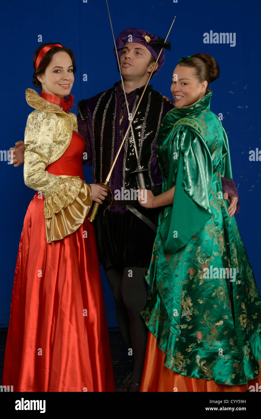 Actors from play The Taming of the Shrew is a comedy by William ...