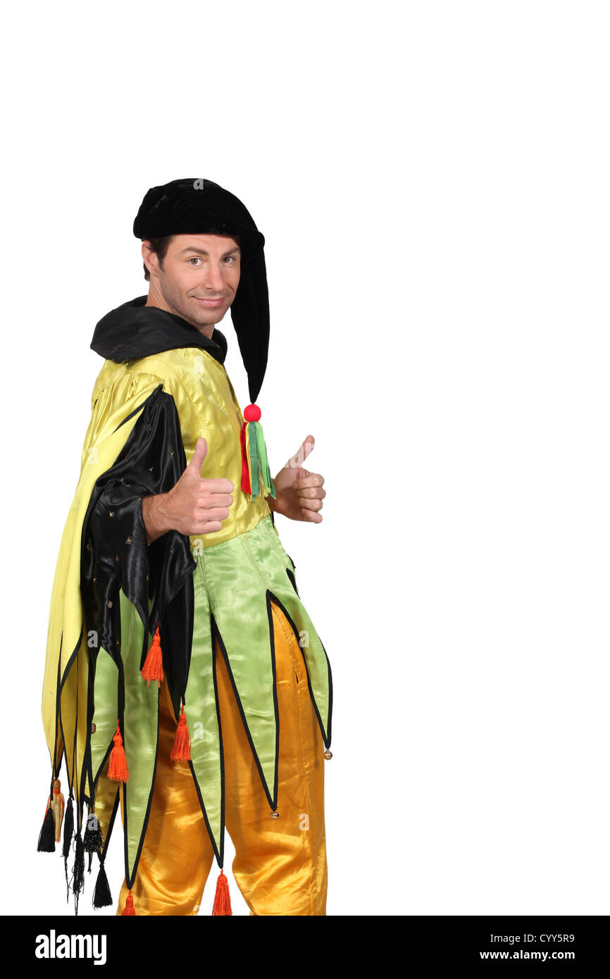 Male jester hi-res stock photography and images - Alamy