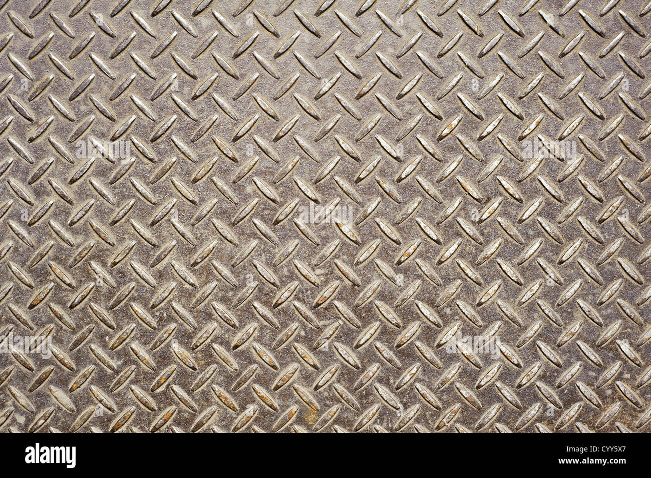 Background of old metal diamond plate in brown color Stock Photo - Alamy