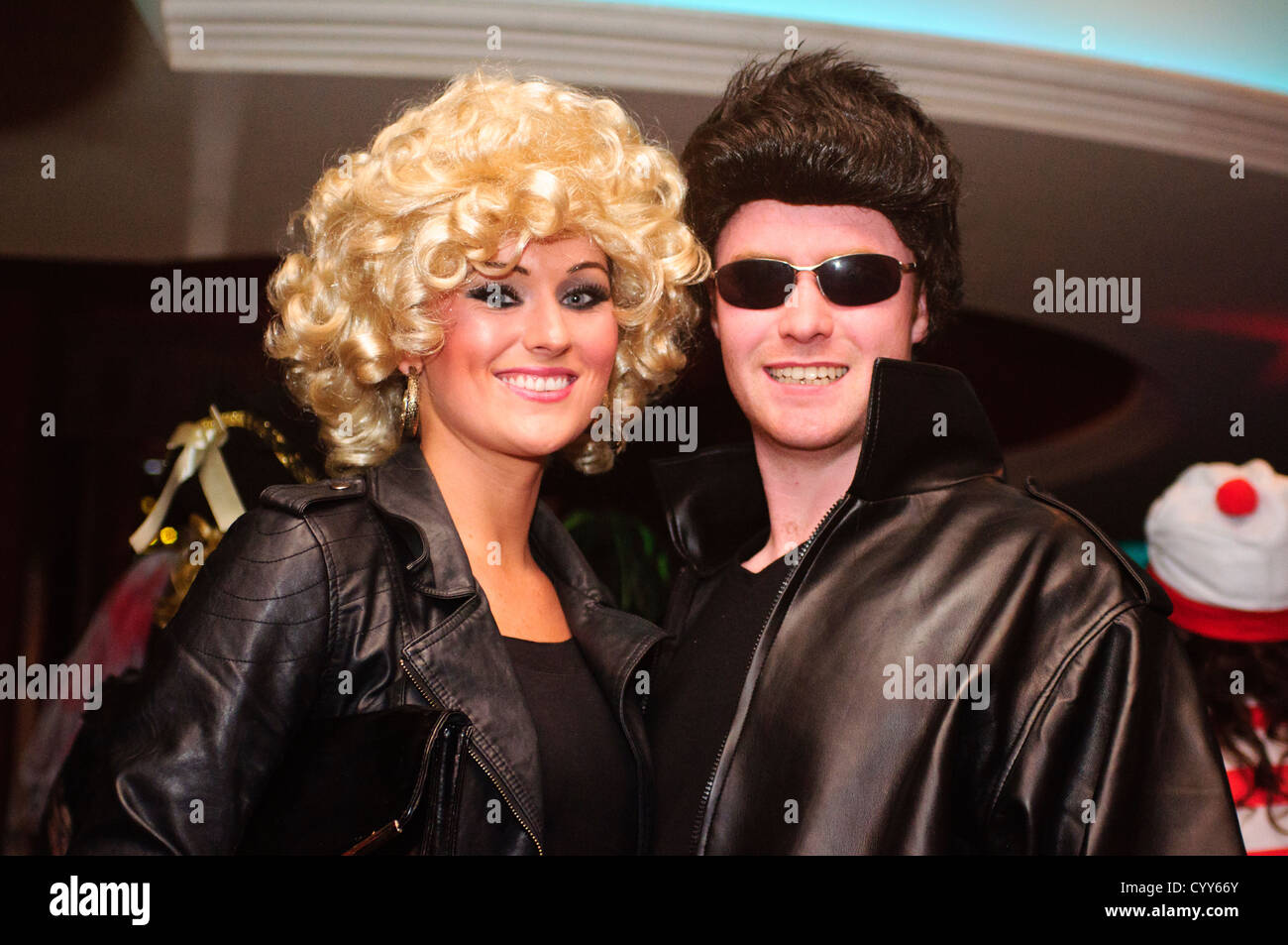 Halloween celebrations fancy dress party Stock Photo - Alamy