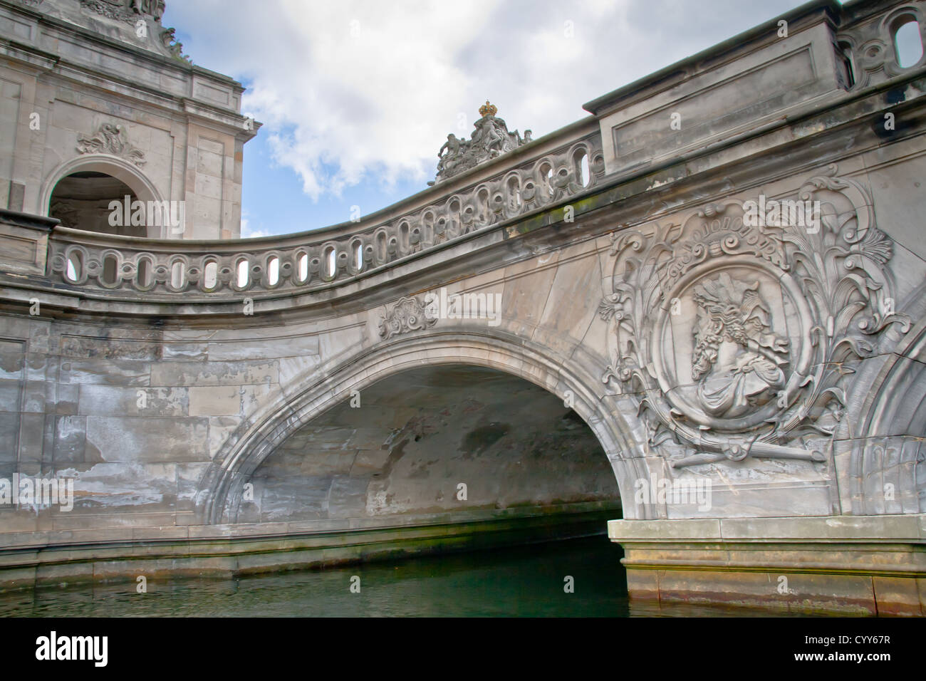 A bridge over a small river in Copenhagen, Denmark Stock Photo - Alamy