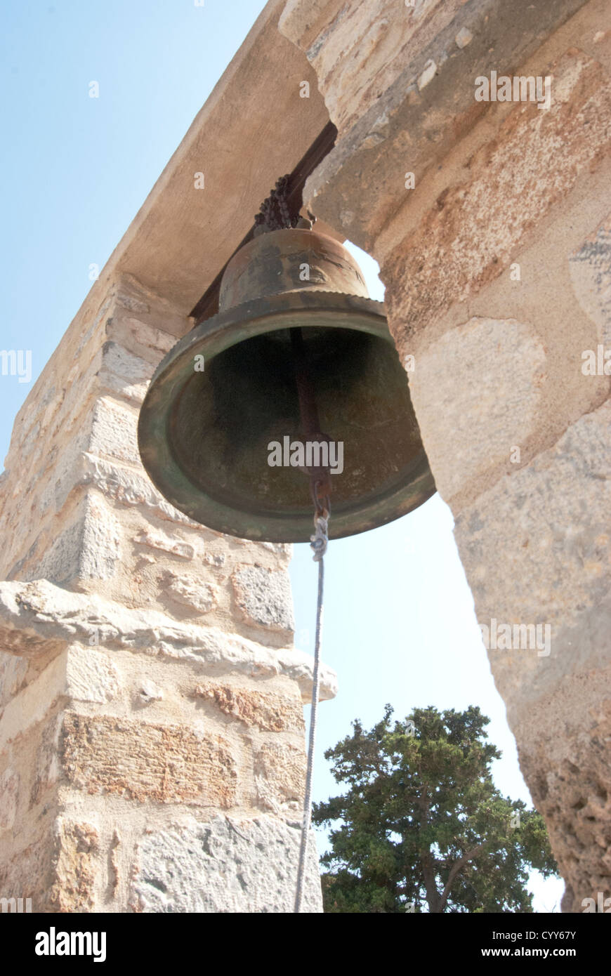 Byzantine church: the bell Stock Photo - Alamy