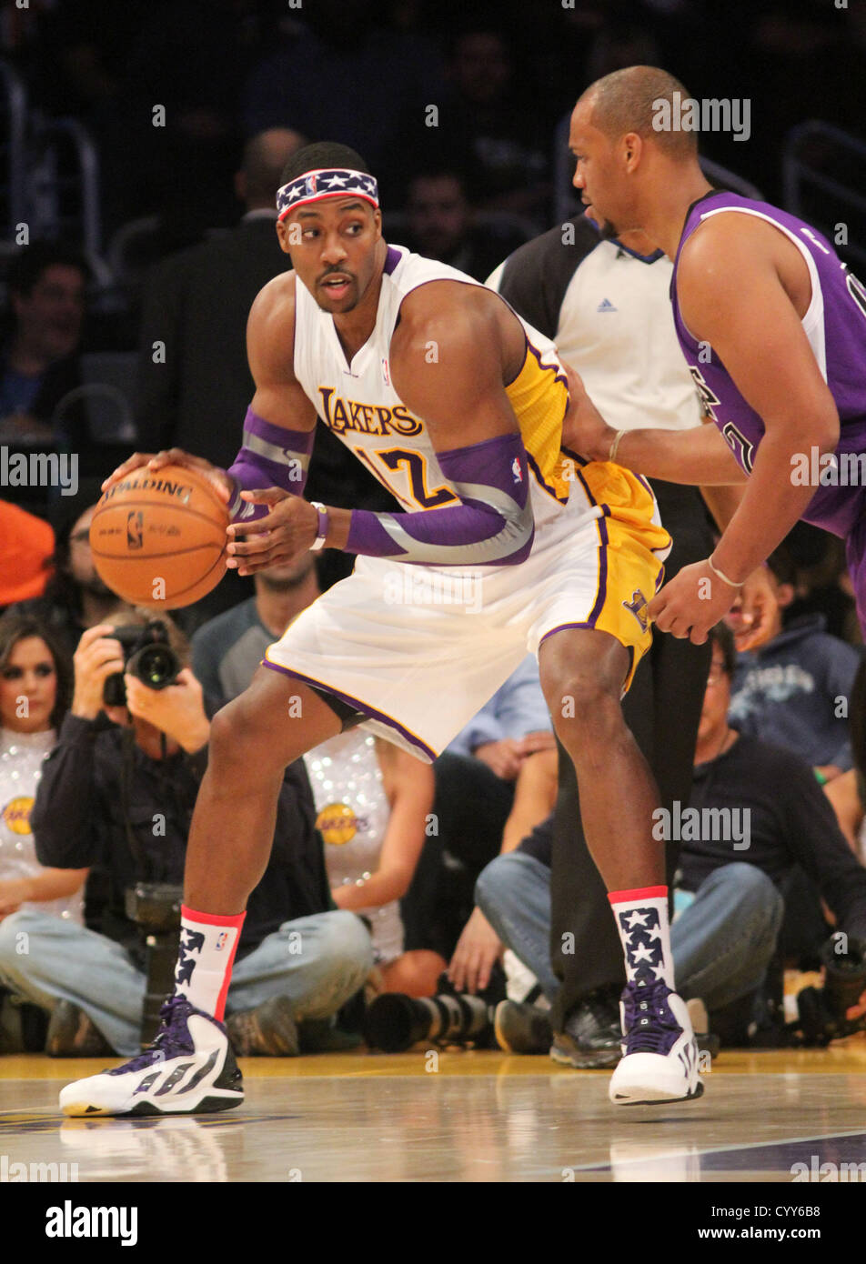 Jan. 11, 2013 - Los Angeles, California, U.S - Lakers center Dwight ...