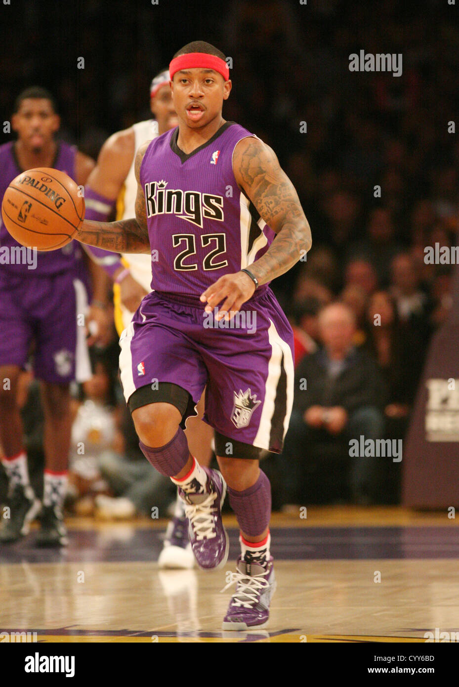 Nov. 11, 2012 - Los Angeles, California, U.S - Kings point guard Isaiah ...