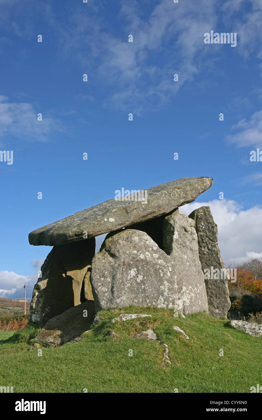 Trethevy Quoit Cornwall England UK GB Stock Photo - Alamy