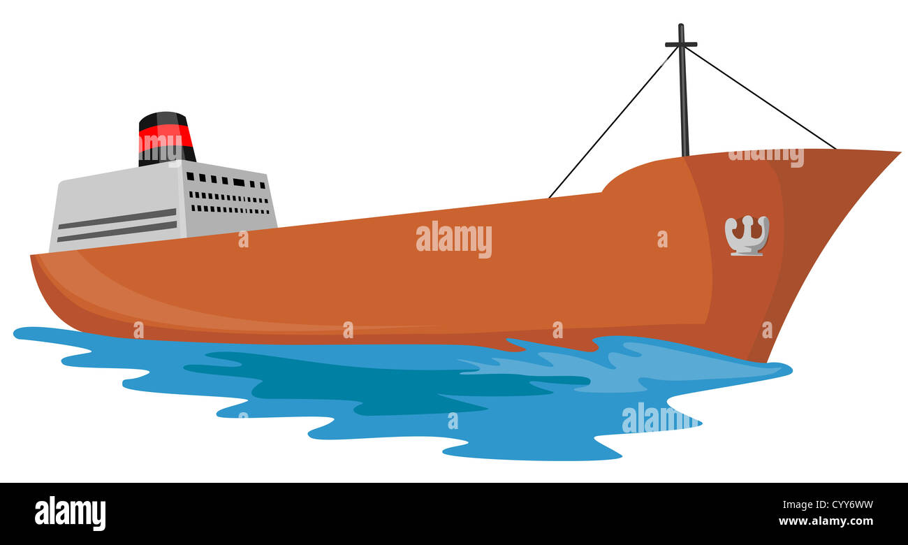 Container ship Cut Out Stock Images & Pictures - Alamy