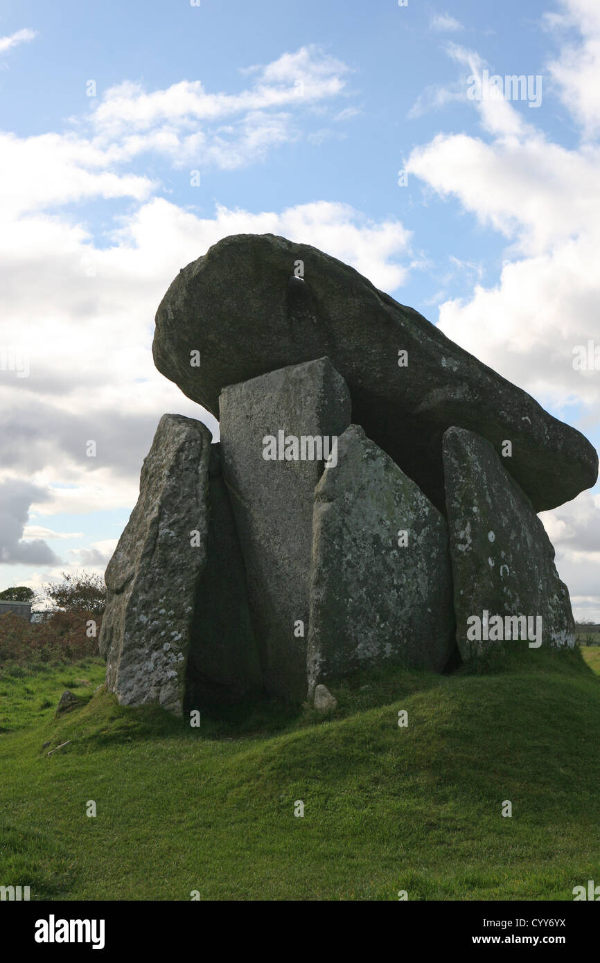 Trethevy Quoit Cornwall England UK GB Stock Photo - Alamy