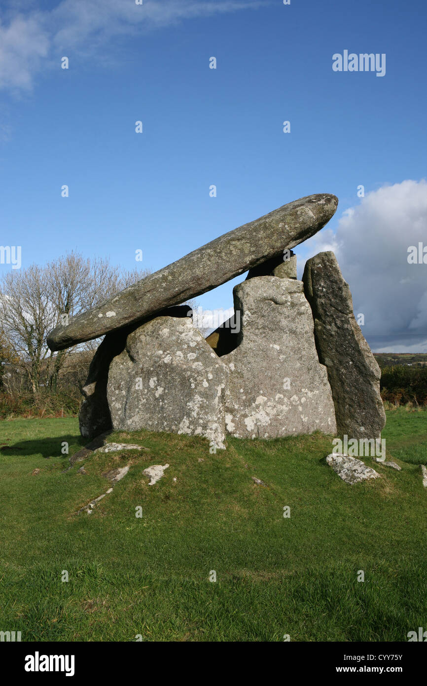 Trethevy Quoit Cornwall England UK GB Stock Photo - Alamy