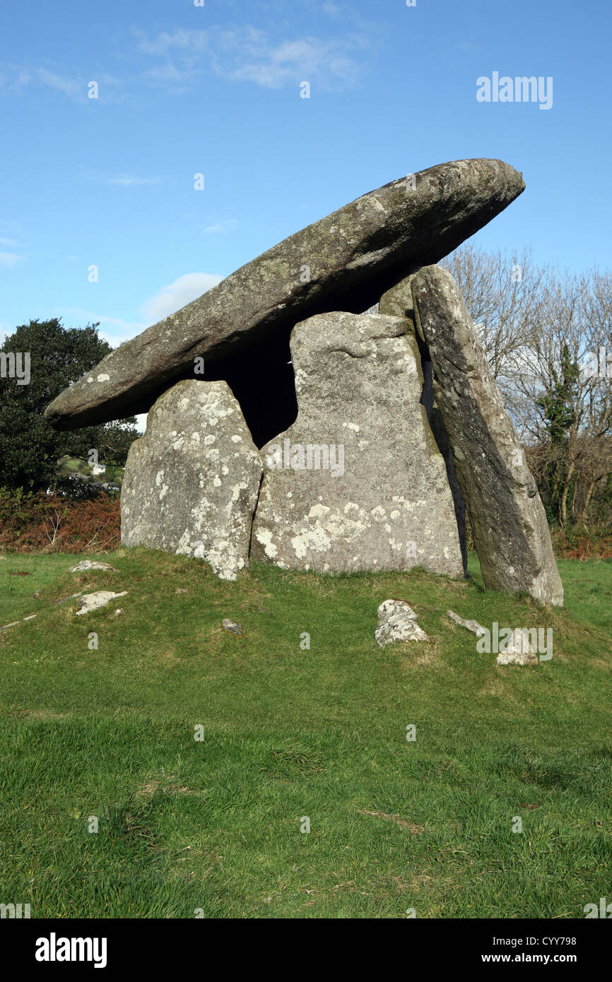Trethevy Quoit Cornwall England UK GB Stock Photo - Alamy