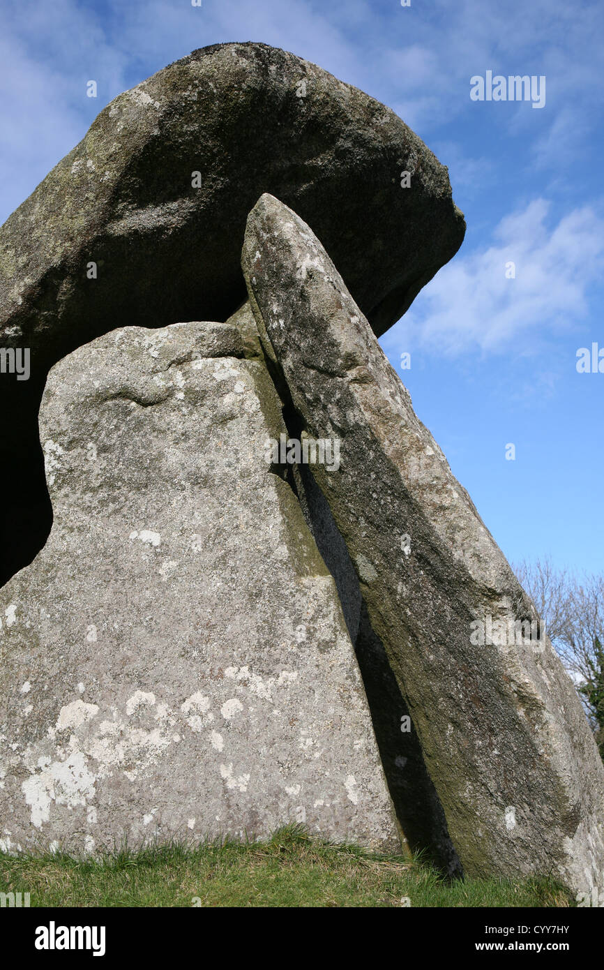 Trethevy Quoit Cornwall England UK GB Stock Photo - Alamy