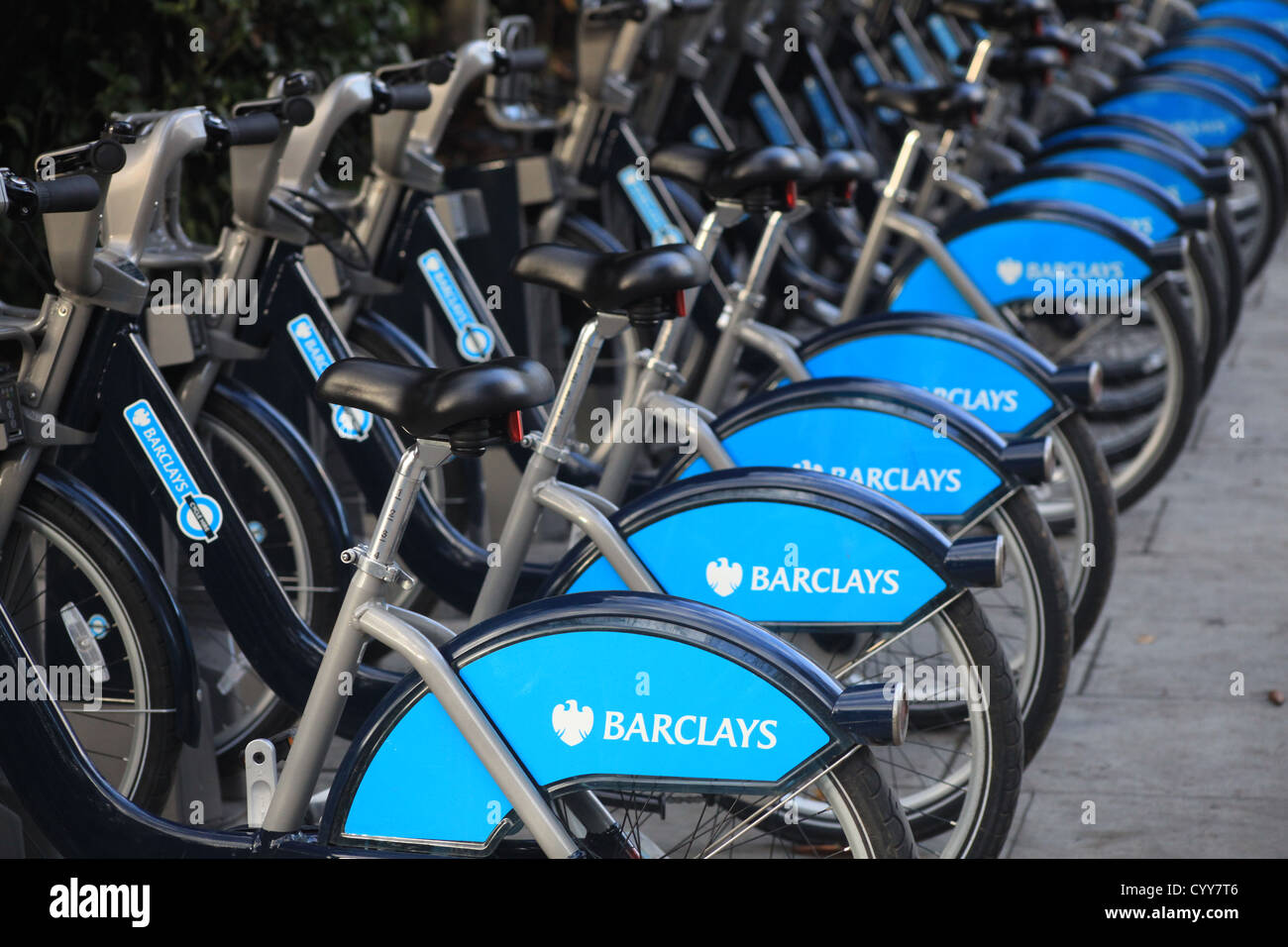 Barclays bicycles cycles bikes hi-res stock photography and images - Alamy