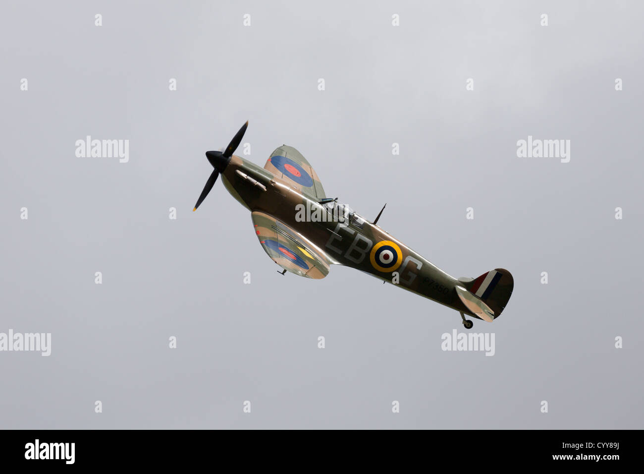 Supermarine Spitfire Mk II EBG that actually fought at the Battle of ...