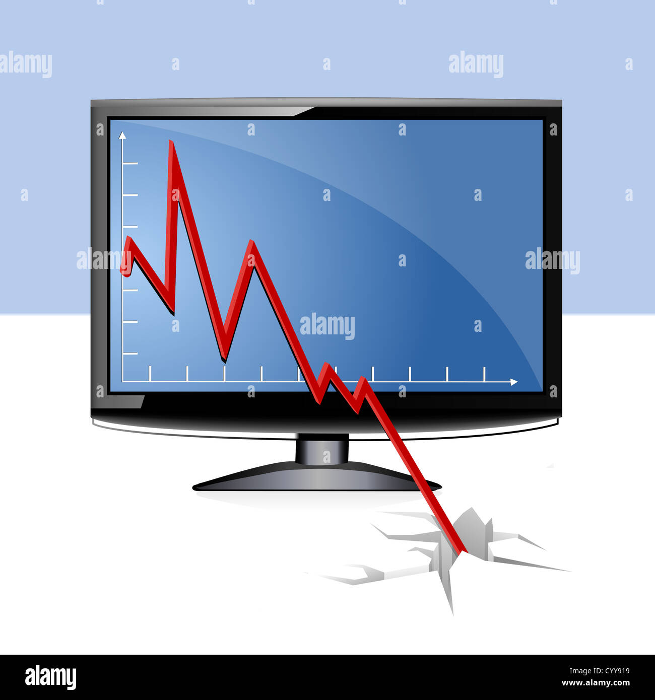 Bar graph curve hi-res stock photography and images - Alamy