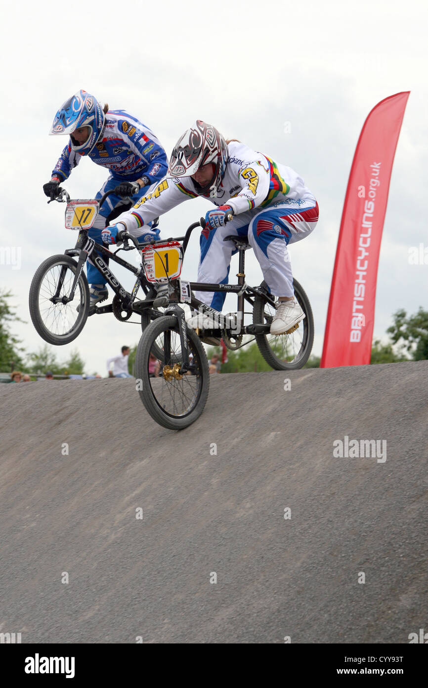 Bmx racing jump hi-res stock photography and images - Alamy