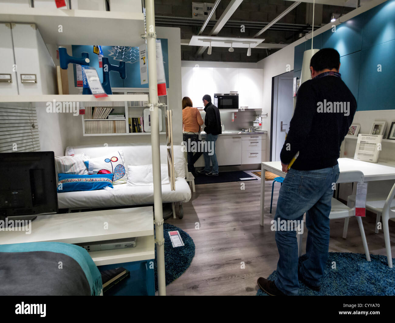 Ikea store interior hi-res stock photography and images - Alamy