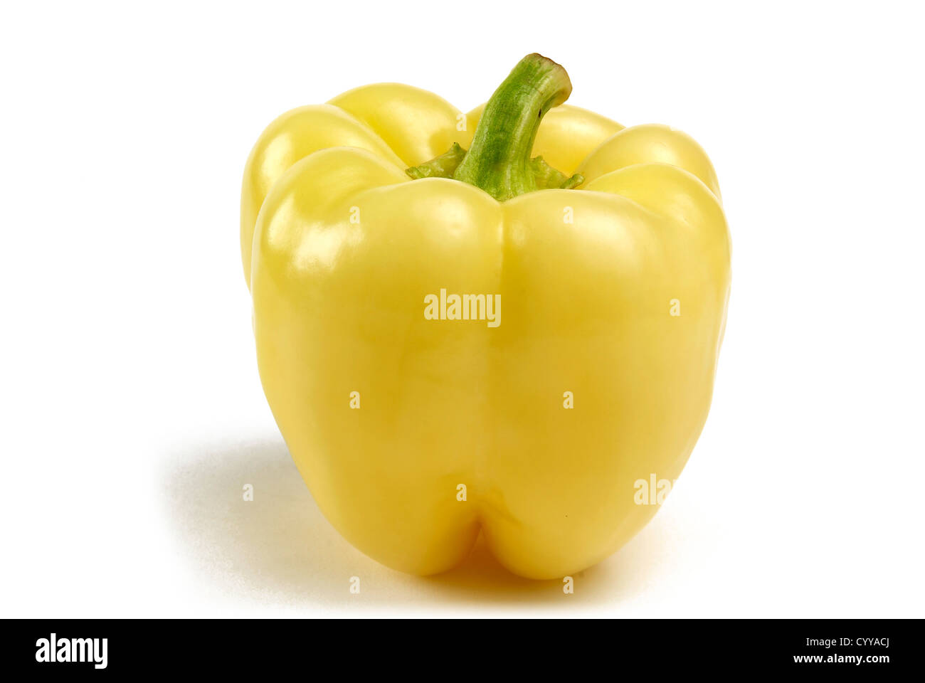Yellow pepper isolated on hi-res stock photography and images - Alamy