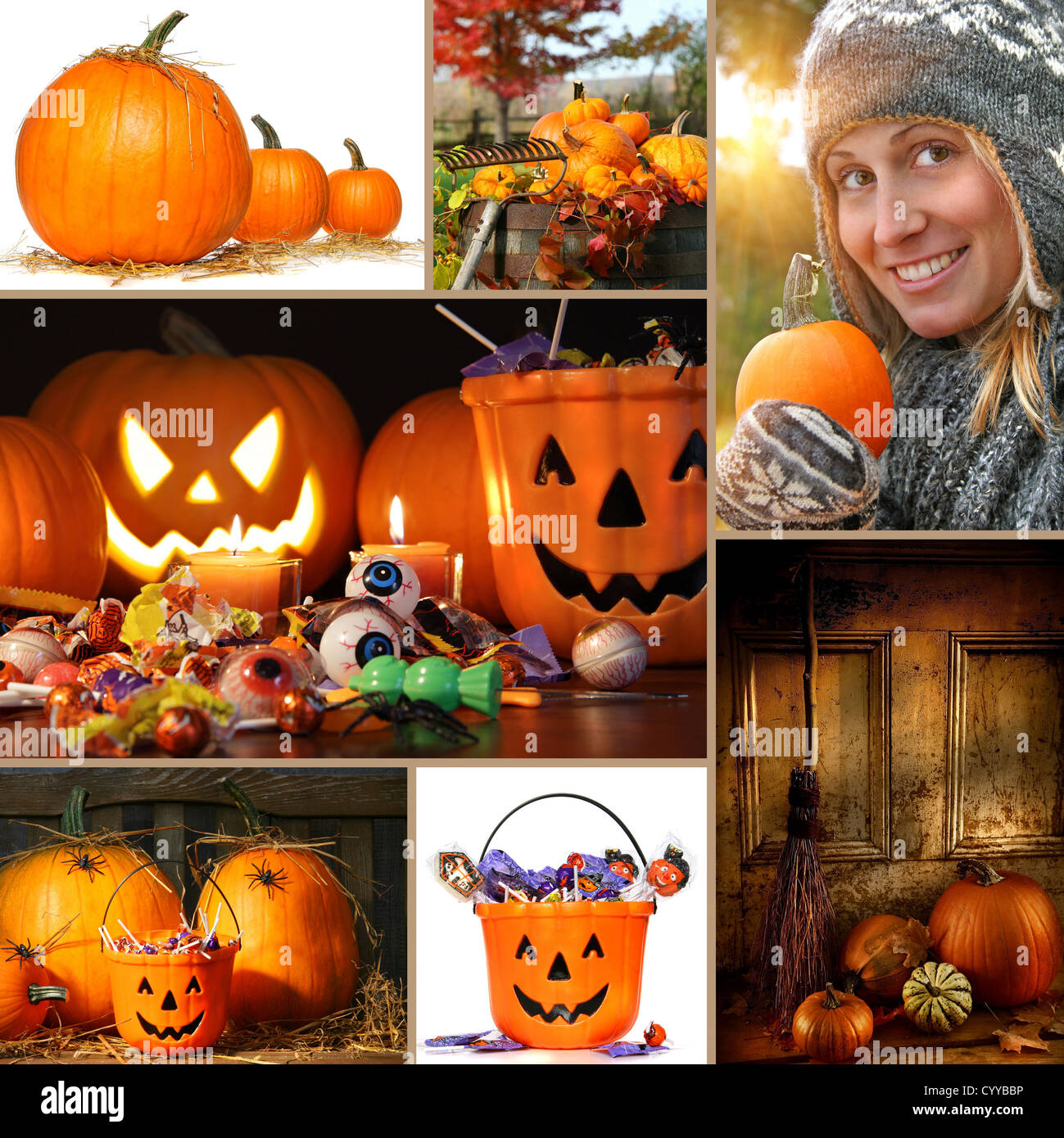 Autumn collage hi-res stock photography and images - Alamy