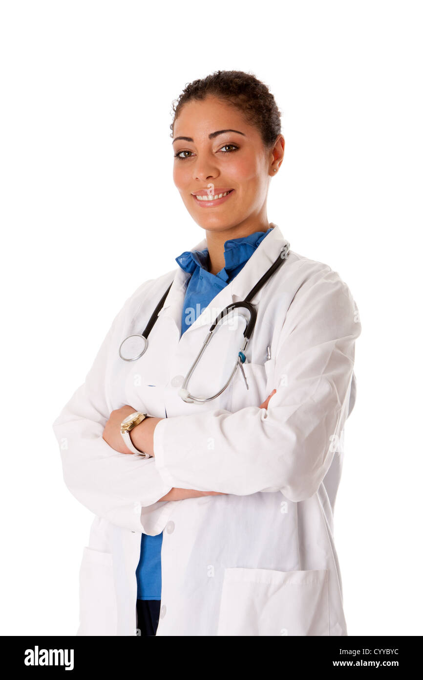 Beautiful attractive happy smiling female doctor physician nurse ... Beautiful attractive happy smiling female doctor physician nurse ...