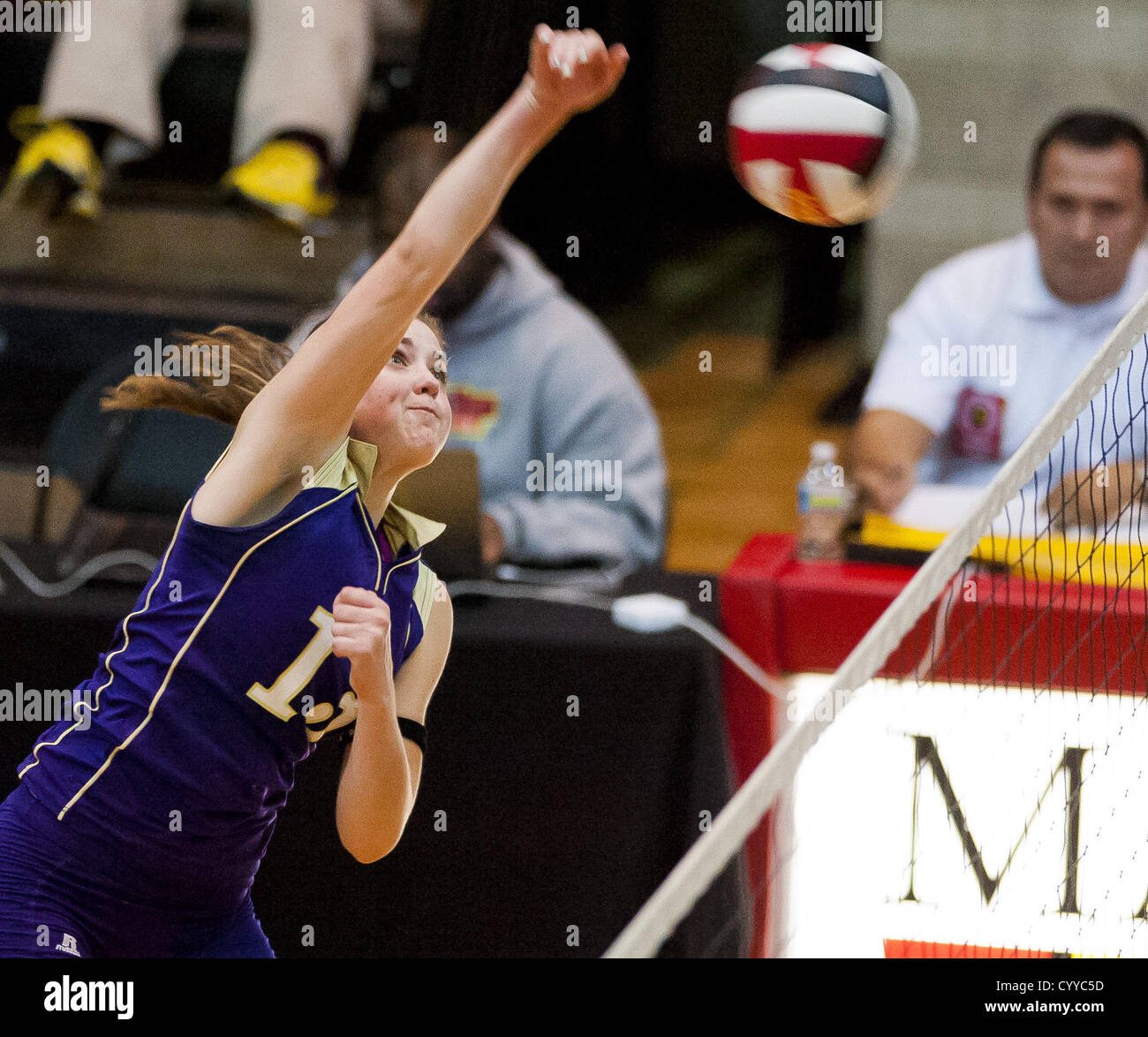 Nov. 12, 2012 - College Park, Maryland, U.S. - Smithsburg's Amanda ...