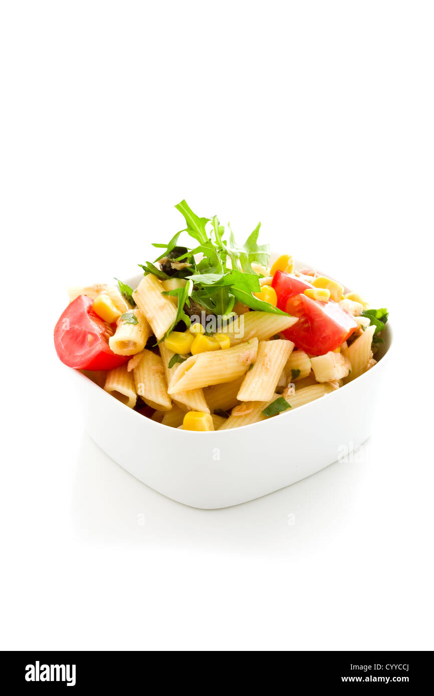 Delicious fresh pasta on Cut Out Stock Images & Pictures - Alamy