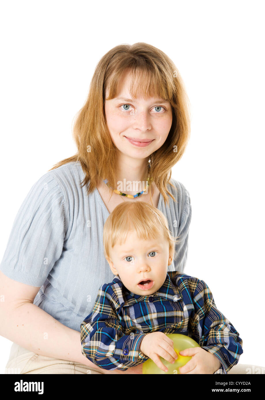 Mother curious baby son hi-res stock photography and images - Alamy