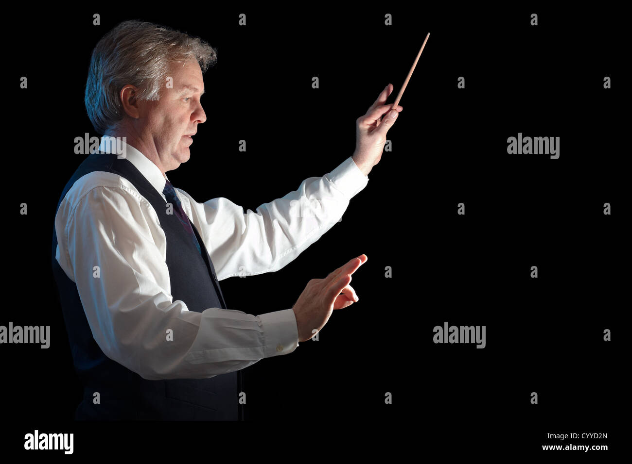 Business man conducting his work and business Stock Photo - Alamy