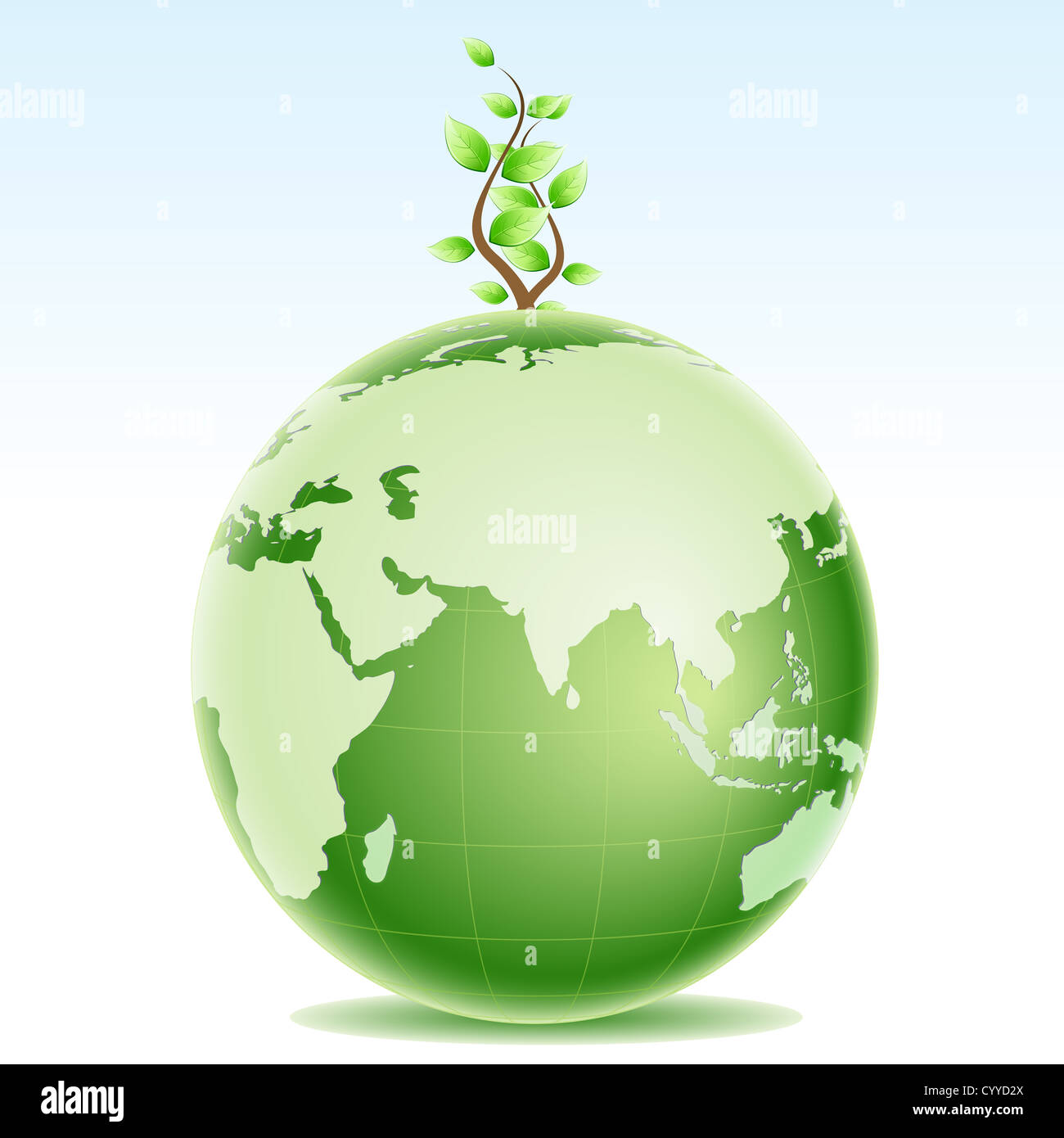 illustration of healthy environment Stock Photo - Alamy