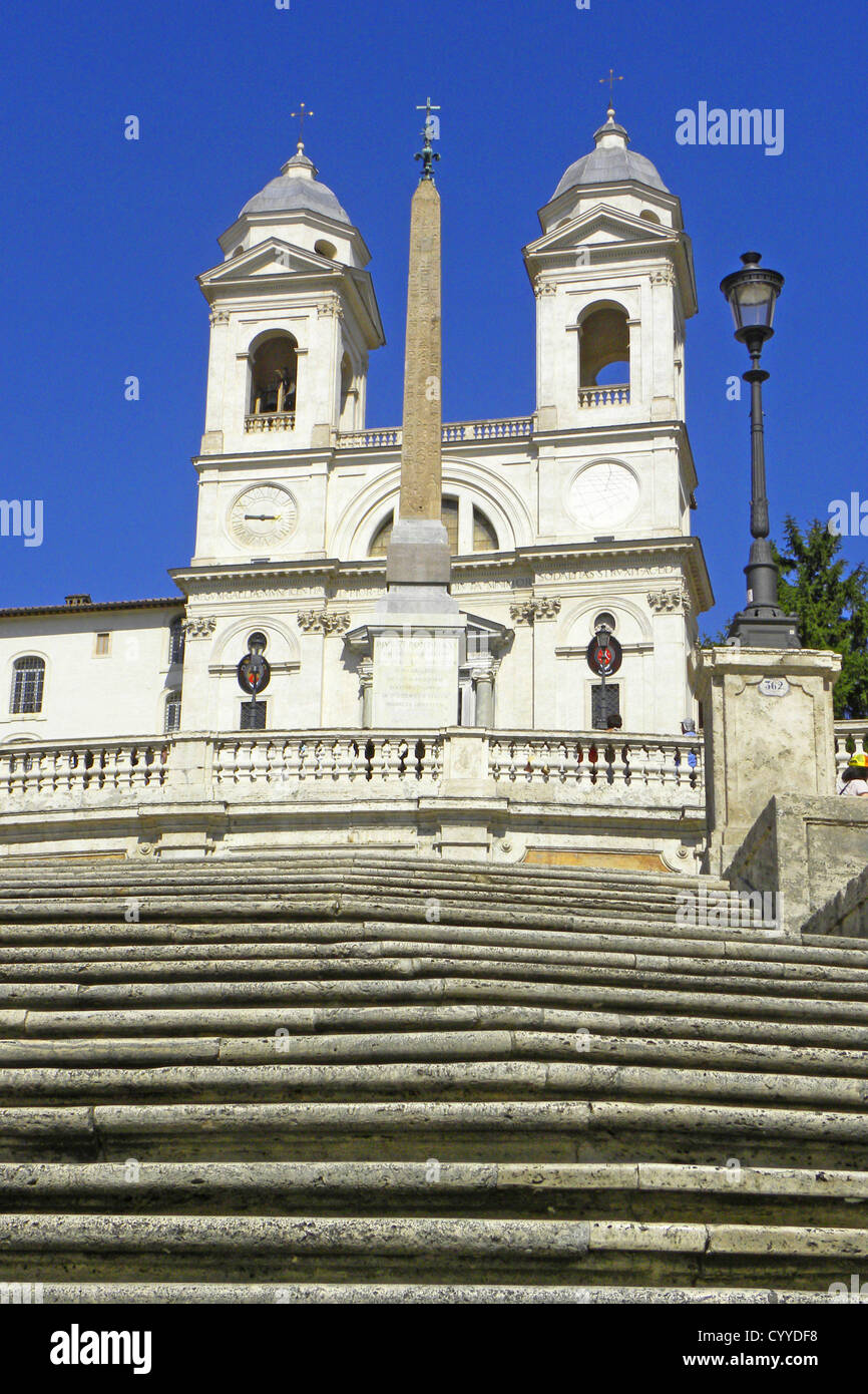 The Spanish Steps in Rome Italy Stock Photo - Alamy