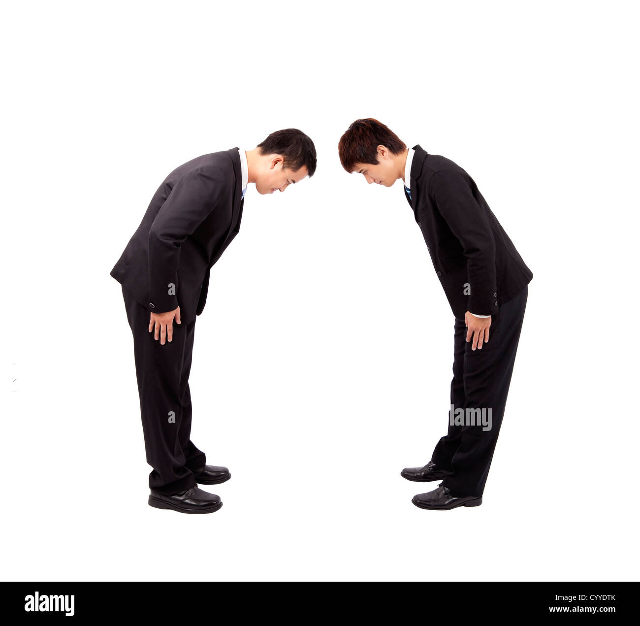 Japanese business meeting bow hi-res stock photography and images - Alamy