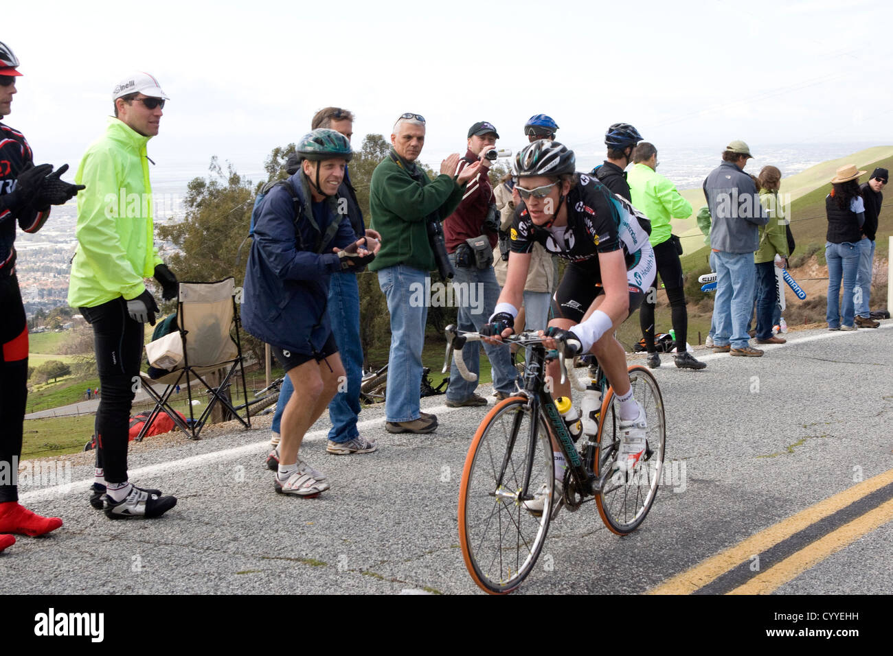 Cyclists compete in the Tour of California bicycle race Stock Photo - Alamy
