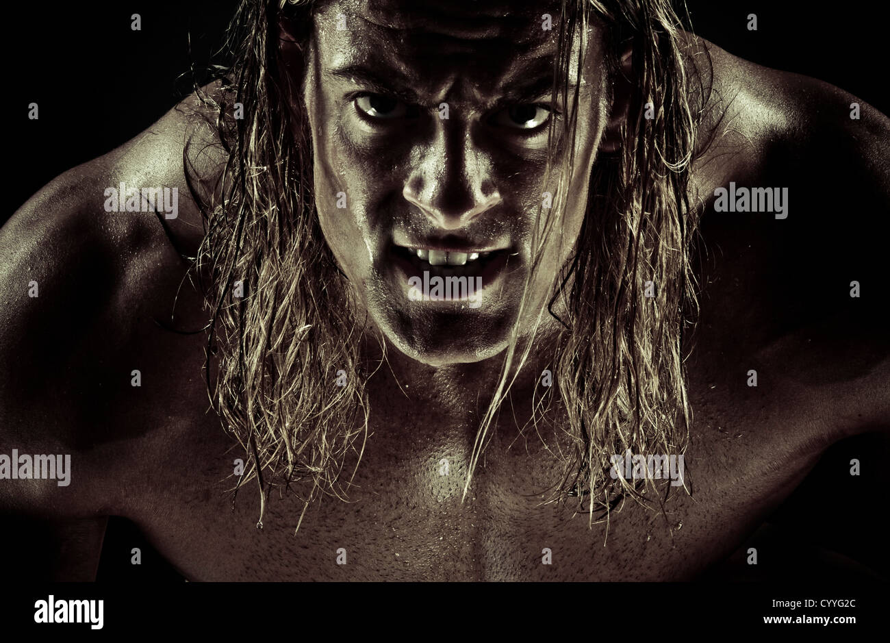 Gladiator bodybuilder hi-res stock photography and images - Alamy