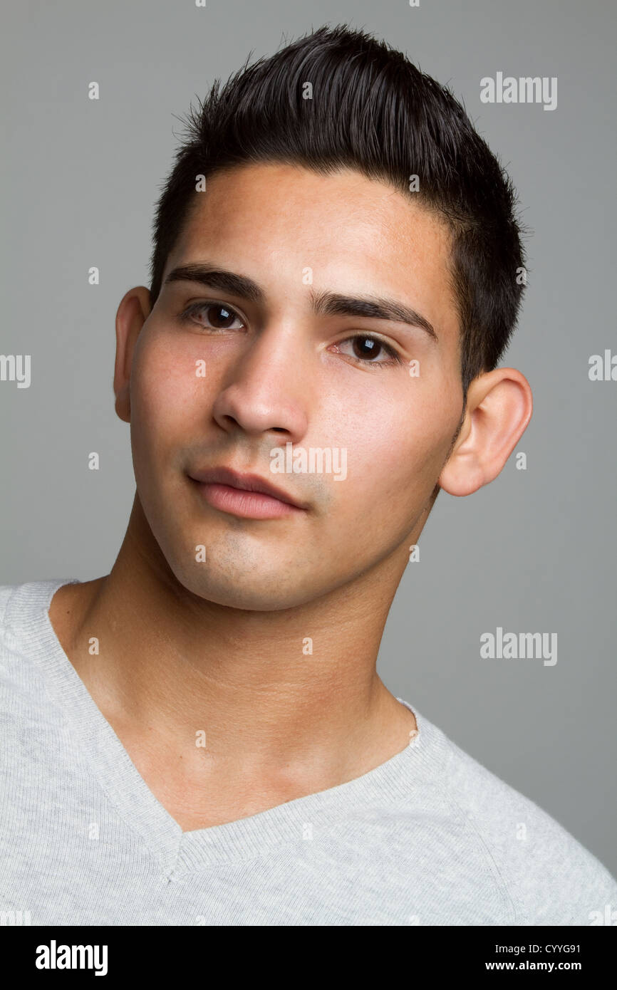 Portrait headshot hispanic latino teen hi-res stock photography and ...