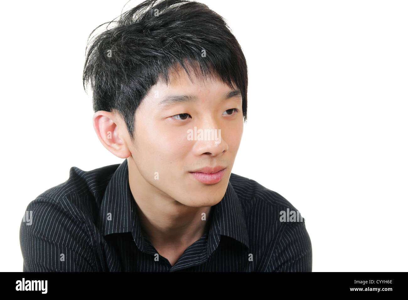 chinese man smile Stock Photo - Alamy