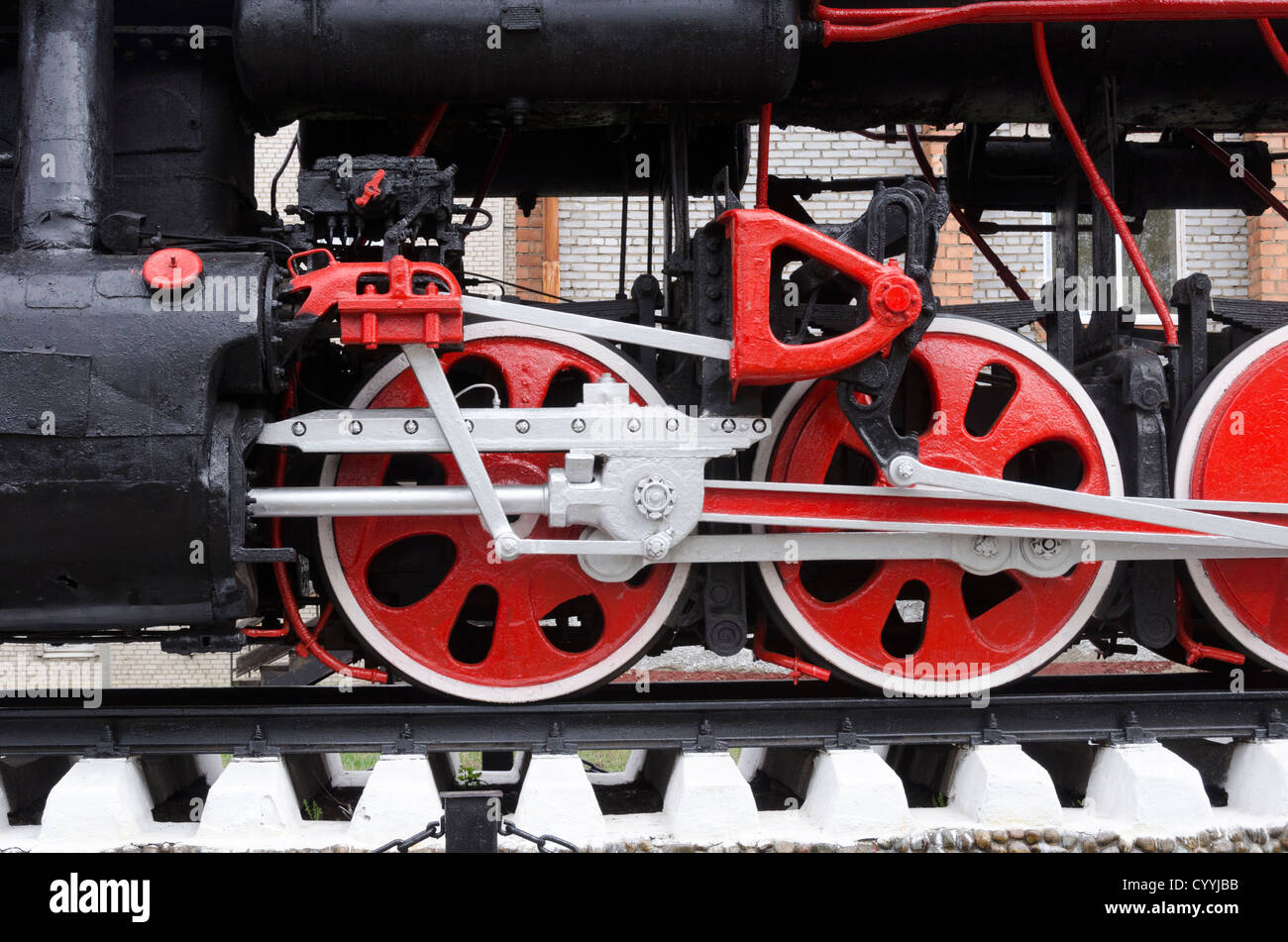 Steam engine at Tayshet railway station, Trans Siberian Railway ...