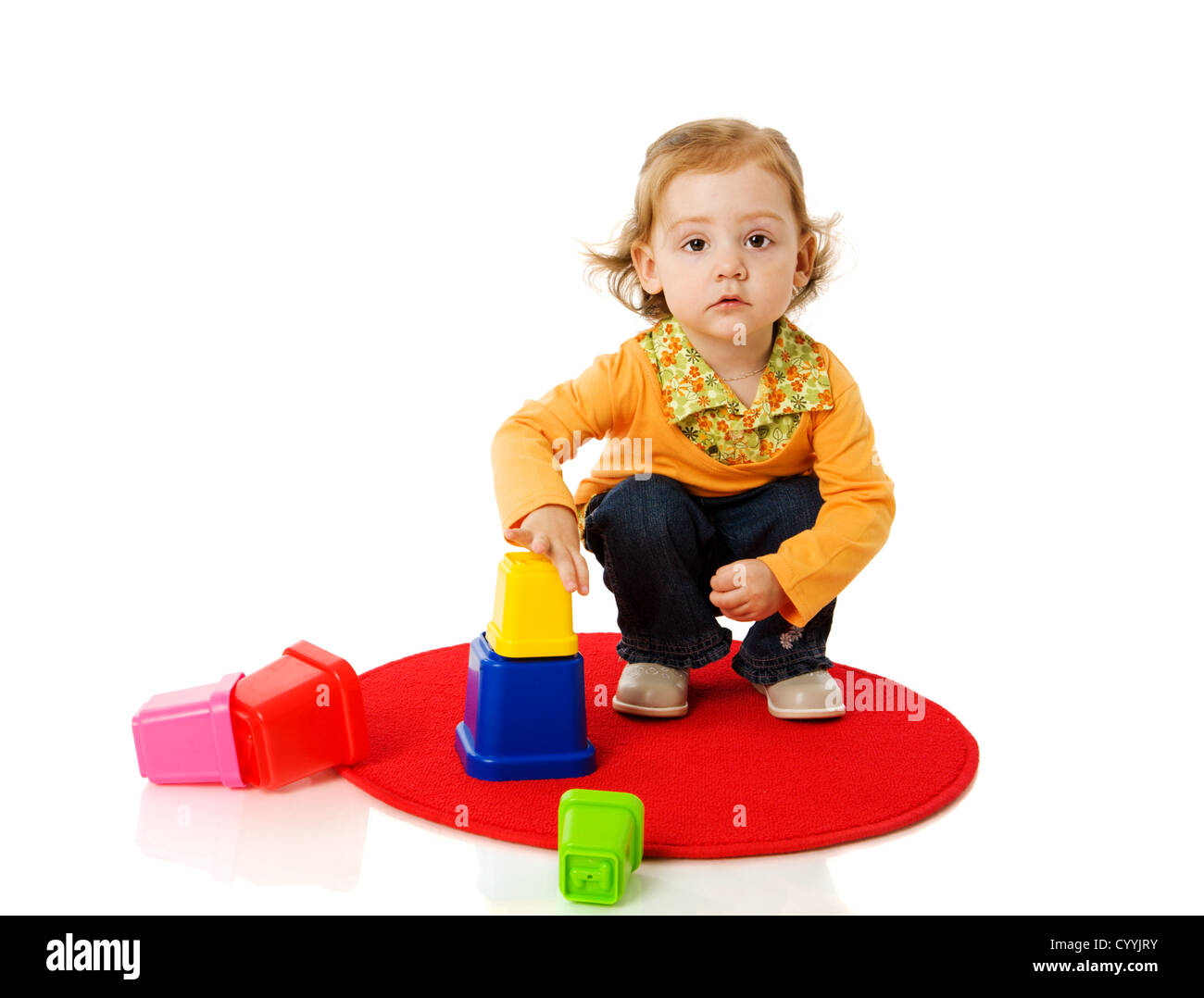 Girl pyramid hi-res stock photography and images - Alamy