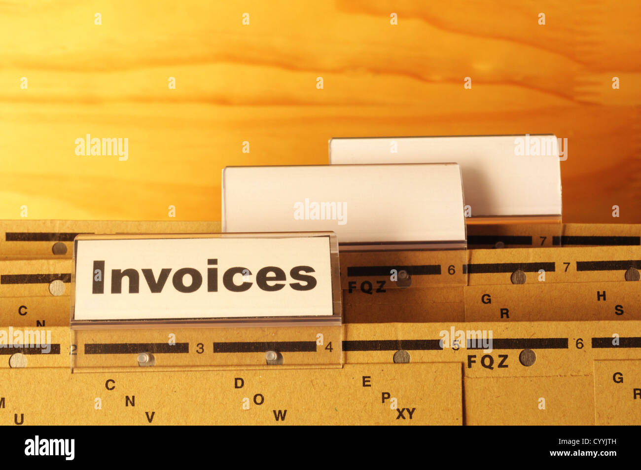 Invoices Folder High Resolution Stock Photography and Images - Alamy