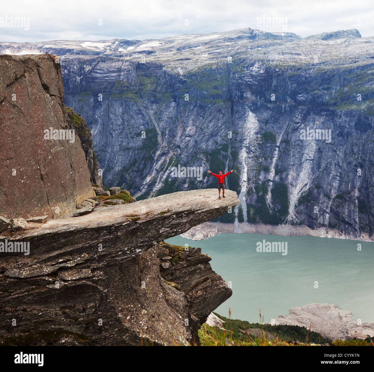 Trolltunga in Norway Stock Photo - Alamy