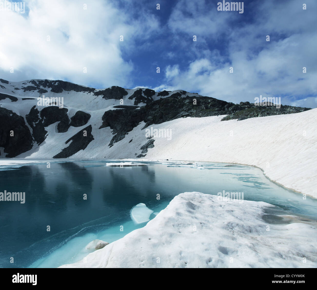High mountains lake Stock Photo - Alamy