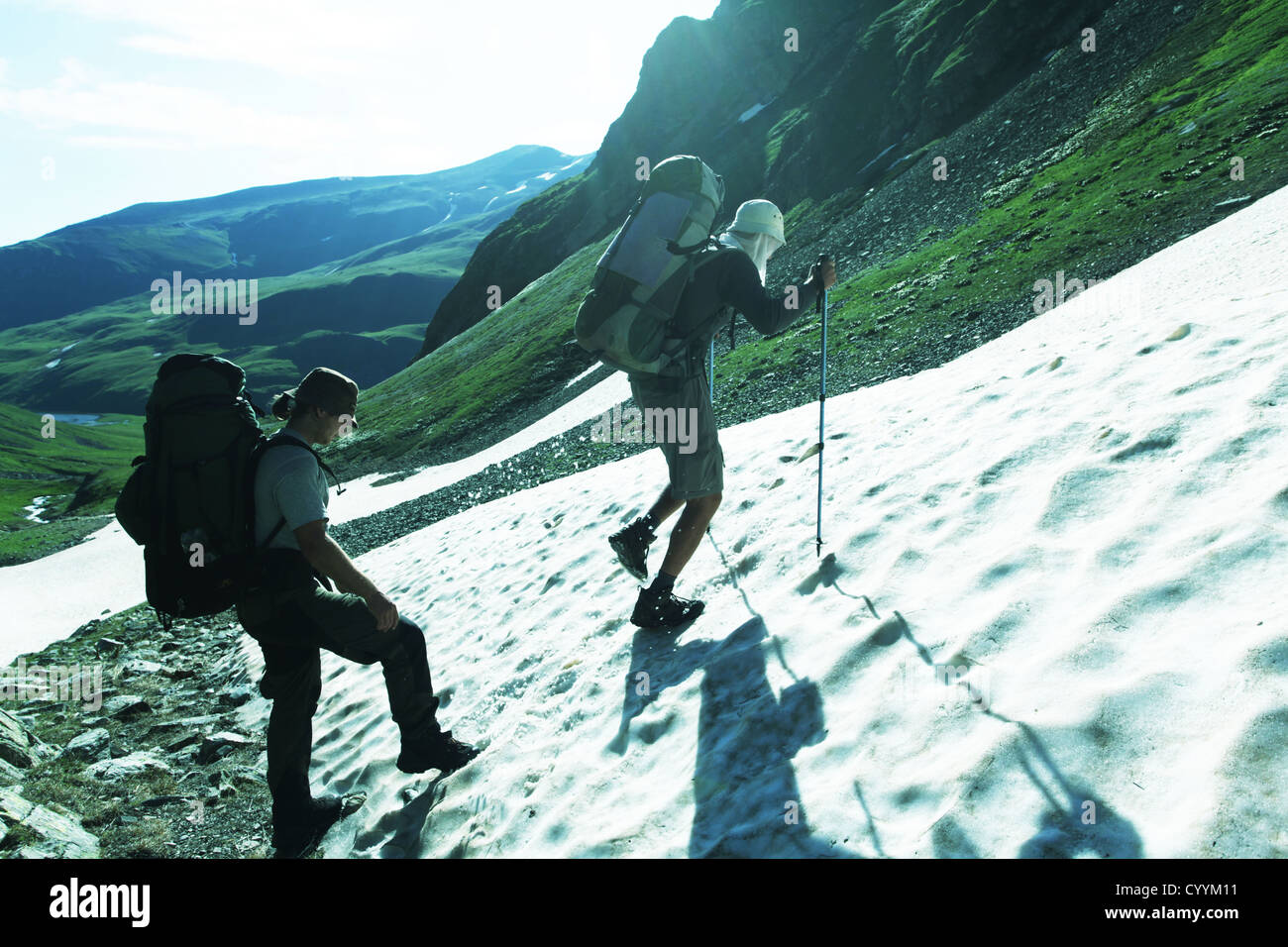 Group in hike Stock Photo - Alamy
