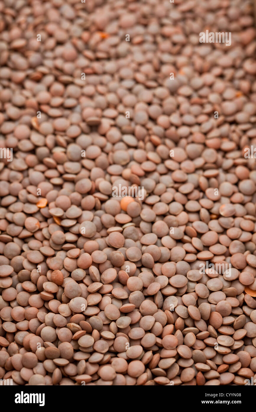 Organic dried lentils hi-res stock photography and images - Alamy
