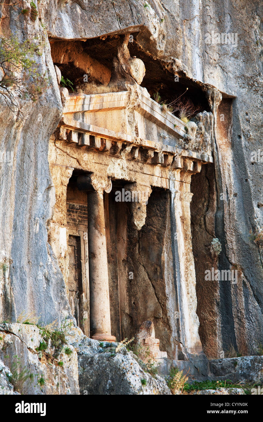 ancient tombs in Turkey Stock Photo - Alamy